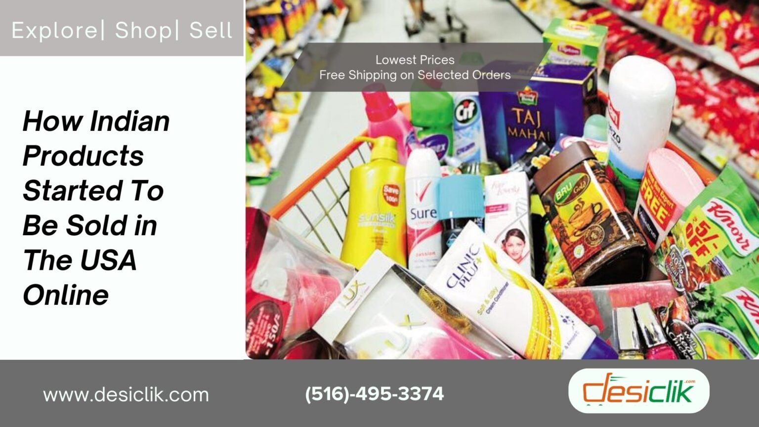 How Indian Products Started To Be Sold in The USA Online | DesiClik.com