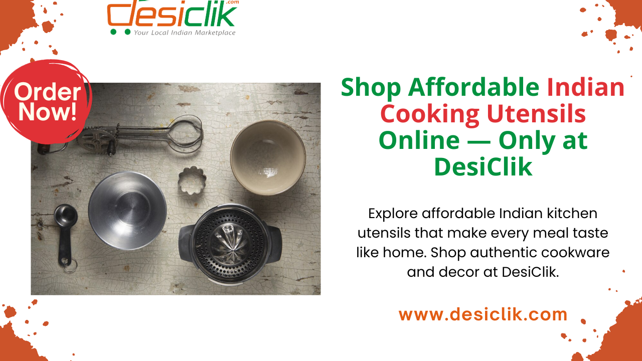 Affordable Indian Cooking Utensils Online | DesiClik