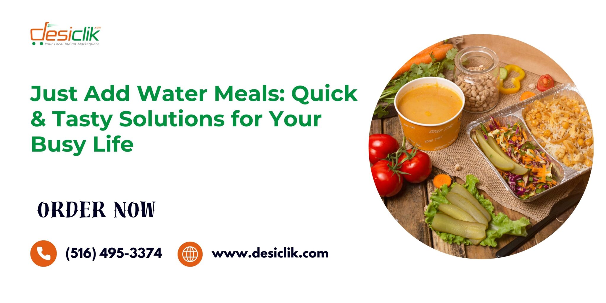 Just Add Water Meals: Quick & Tasty Solutions for Your Busy Life