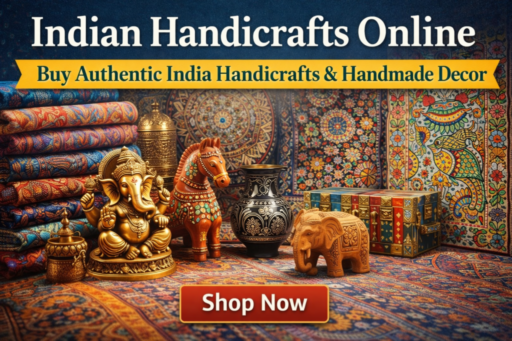 Buy Authentic Indian Handicrafts Online | Handmade Decor