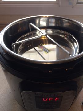 Multi Purpose Stainless Steel Instant Pot (IP) Insert - 3 Tier #16628 ...