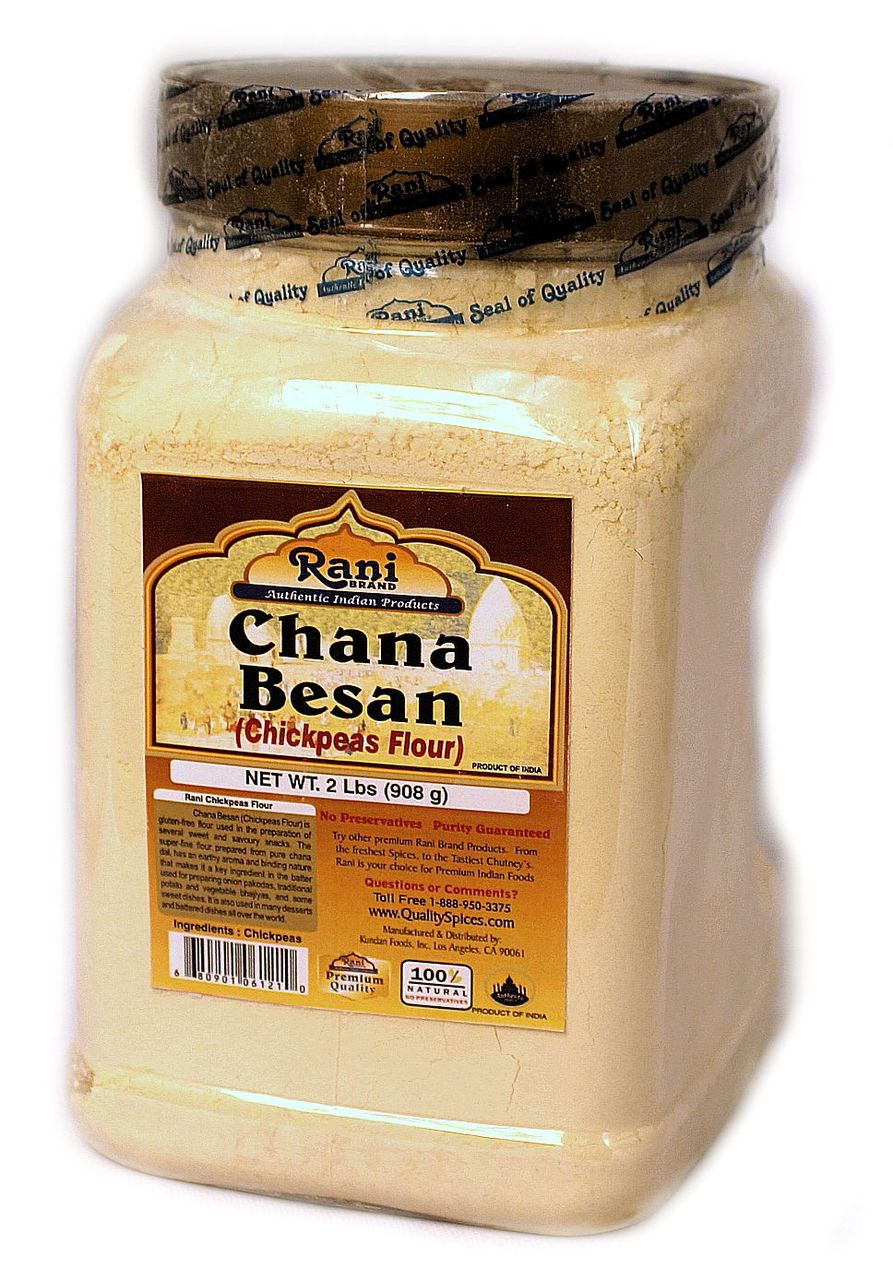 Rani Chana Besan - Chickpeas Flour, Gram (Pet Jar) 2lb (32oz) ~ All ...