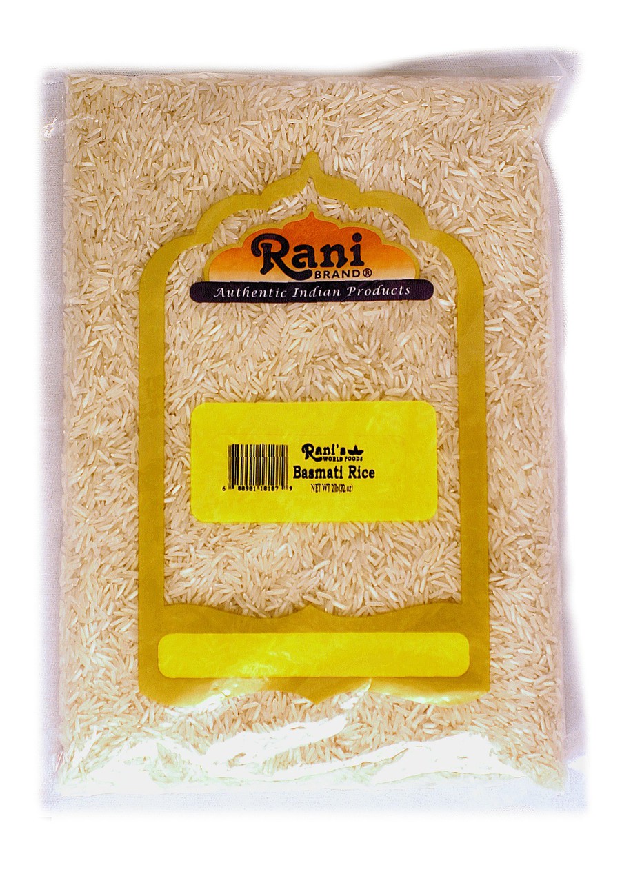 Rani Basmati Rice Poly 2Lb #40136 | DesiClik.com, USA