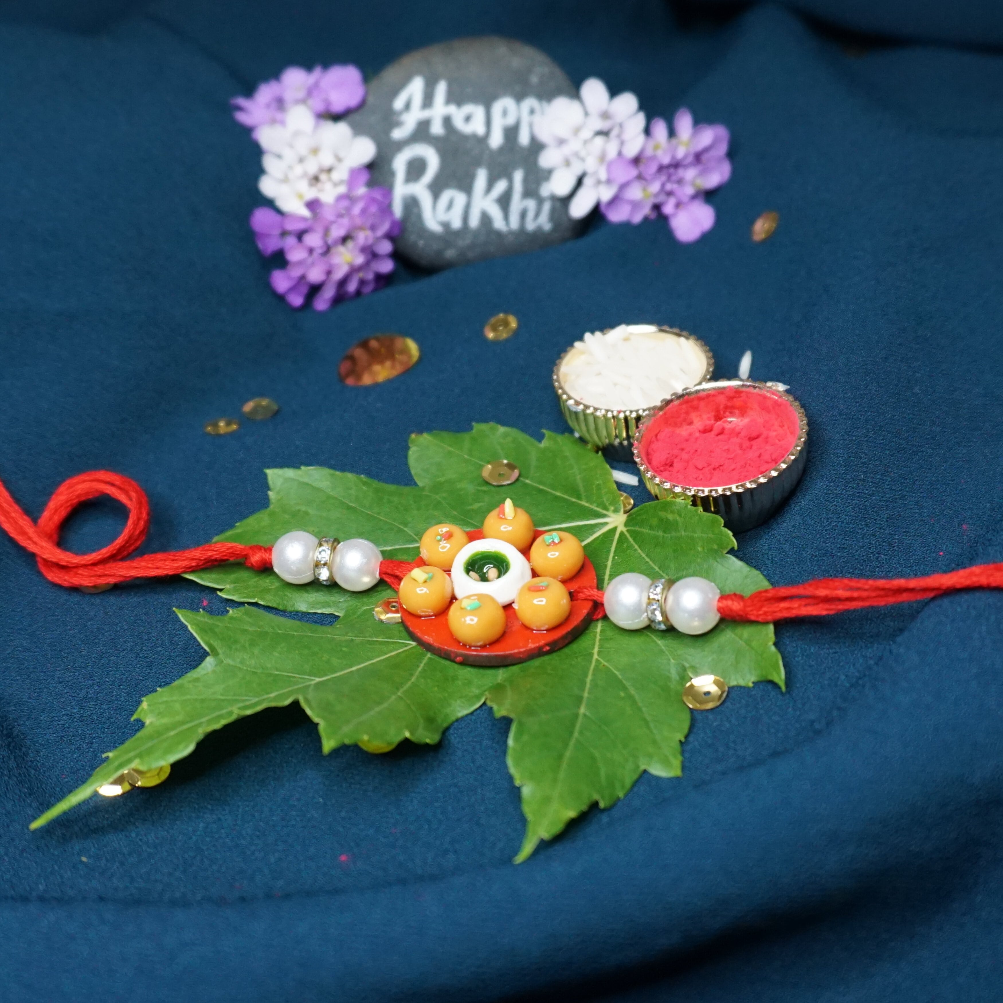 FOOD RAKHI - Pani Puri Style for the Gol Gappa lovers With Roli ...