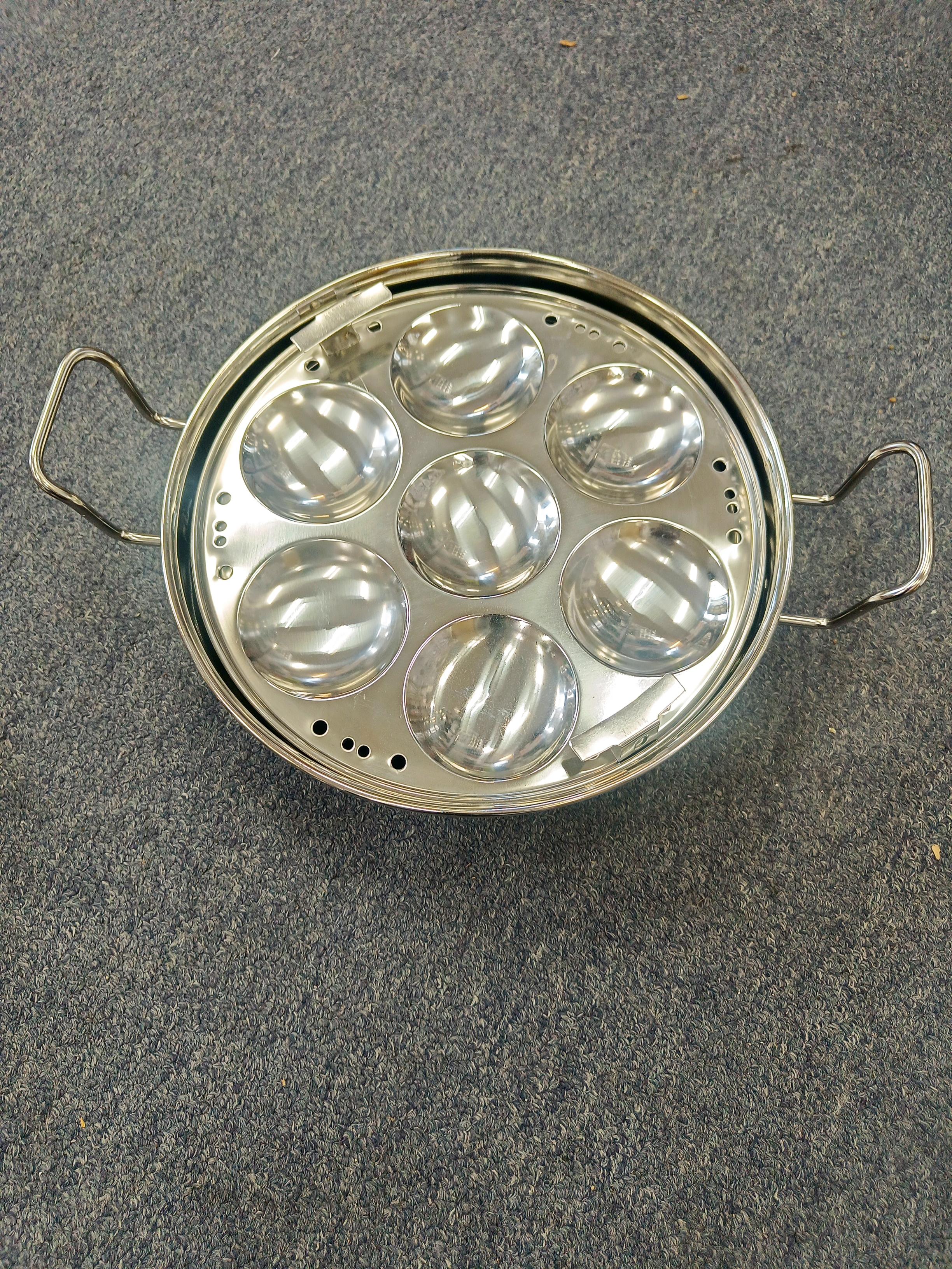 Idli Karahi, 3 in 1 Combo Pack, Idly, Patra, Dhokla Brand-Krishna ...