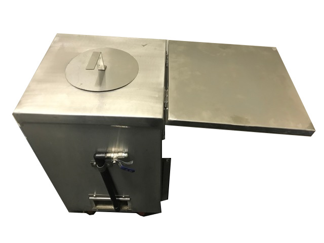 Portable Small Tandoor Oven for Home Use w/ Folding Grill Platform ...