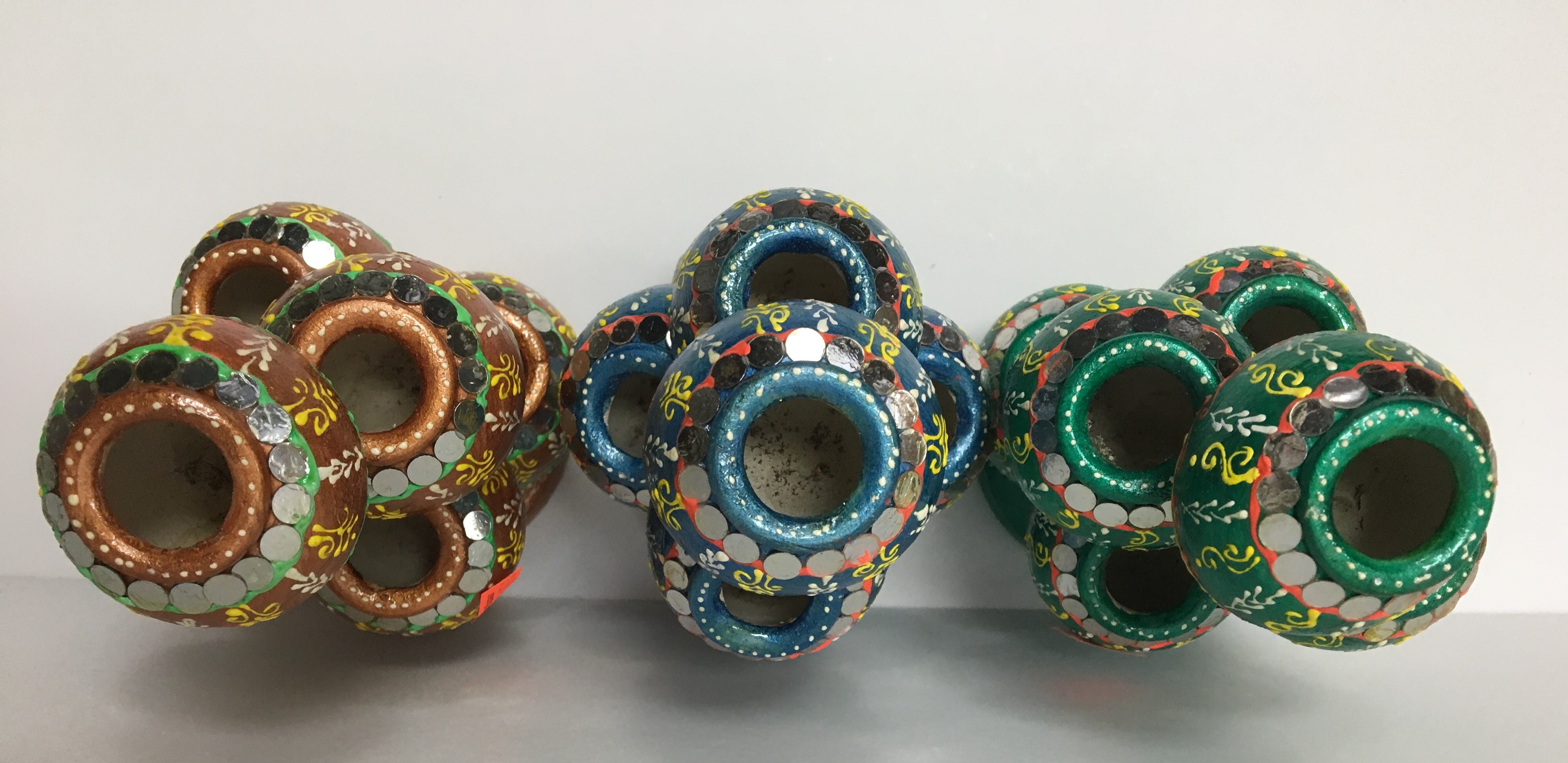 Traditional Design 7" Long Matkis Showpiece #25782 | DesiClik.com, USA