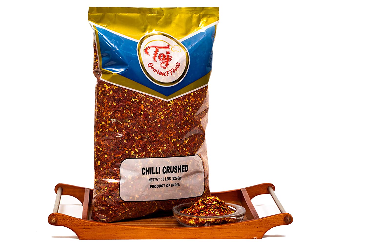 TAJ Premium Crushed Pepper Red Chilli Flakes #42961 | DesiClik.com, USA