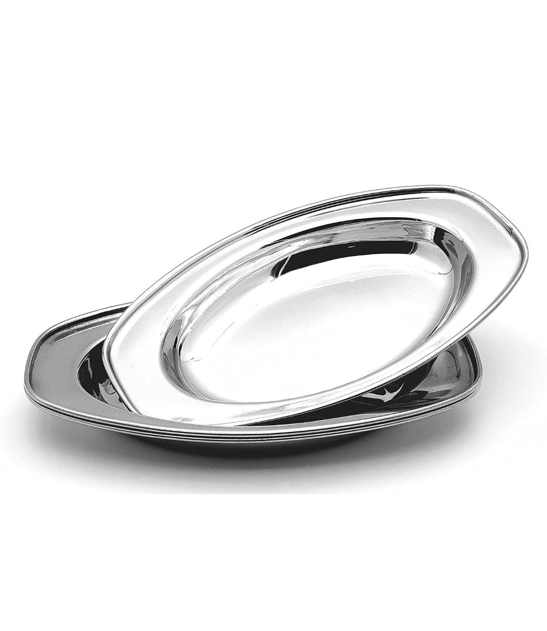 Stainless Steel Oval Dish serving ware/tableware (Plain) - 3 sizes ...