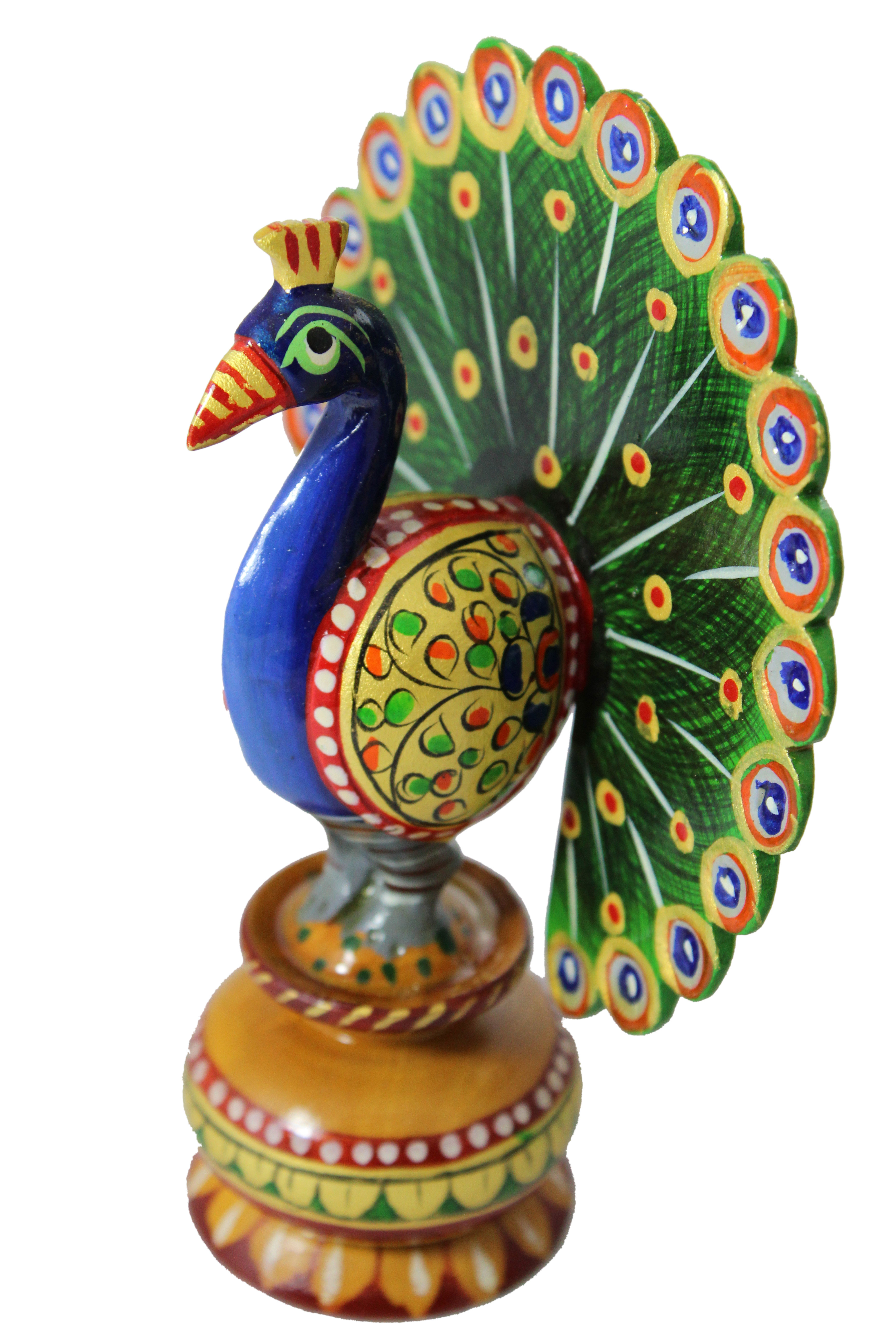 Peacock Decor in Traditional Design #26437 | DesiClik.com, USA