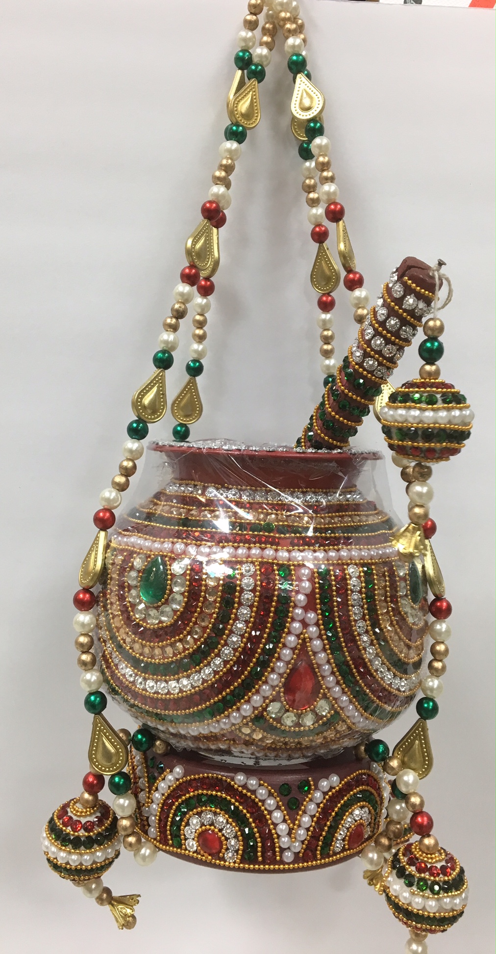 Fancy Hanging Matka for Pooja / Home Decor #26589 | DesiClik.com, USA