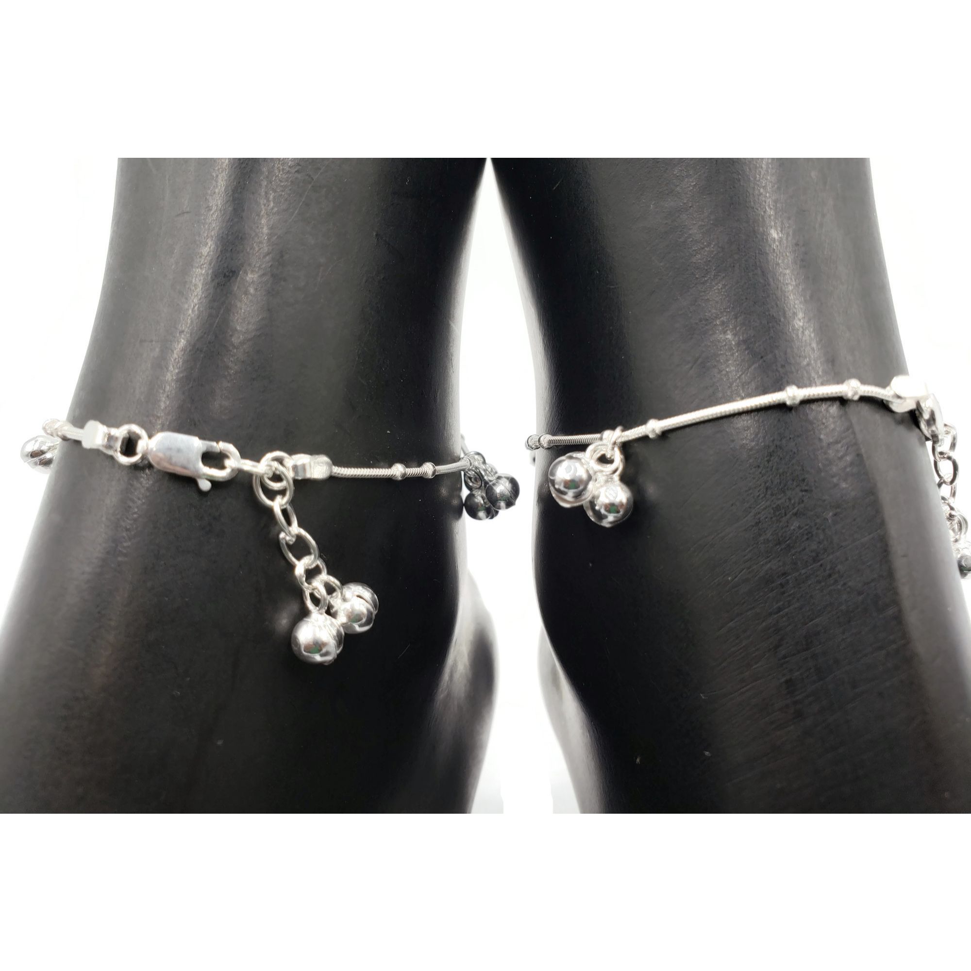 925 Sterling Silver Kids Traditional Anklet - Style#19 #43956 ...