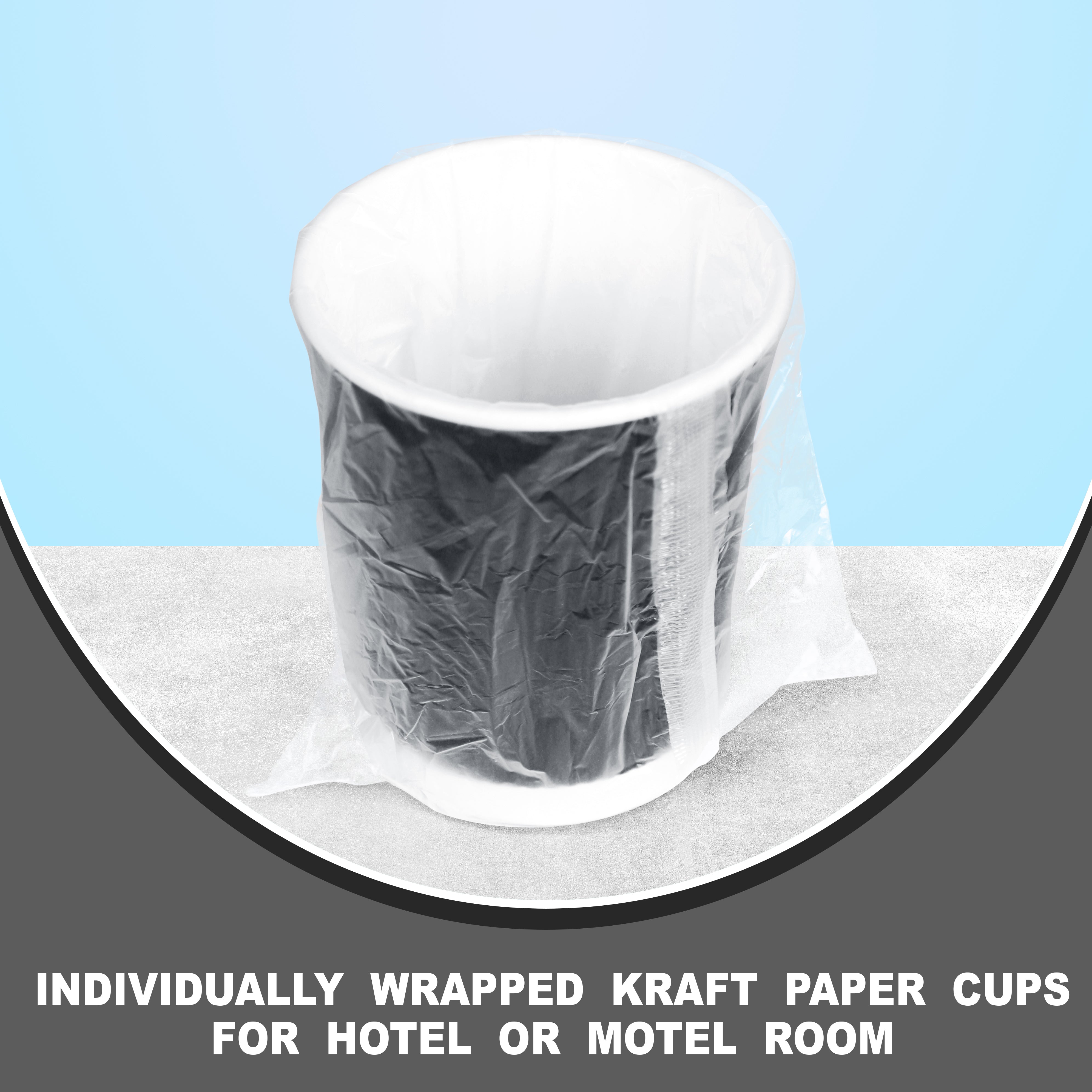 Three Leaf 9 Oz. Ripple Wall Cups, Individually Wrapped, (Black) 900 Ct ...