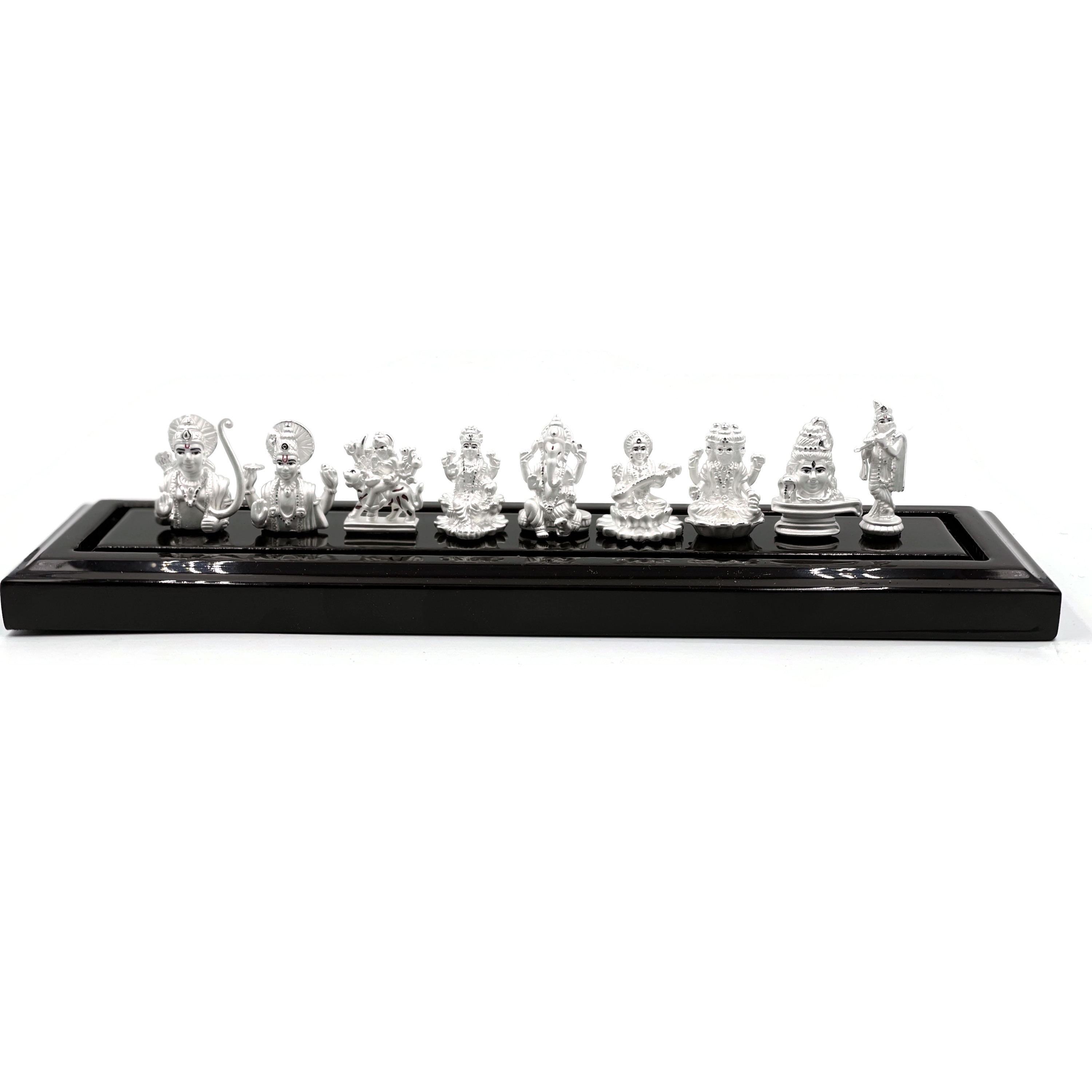 999 Pure Silver Nav Deva Idols / Statue Set (#01) #51402 | DesiClik.com ...