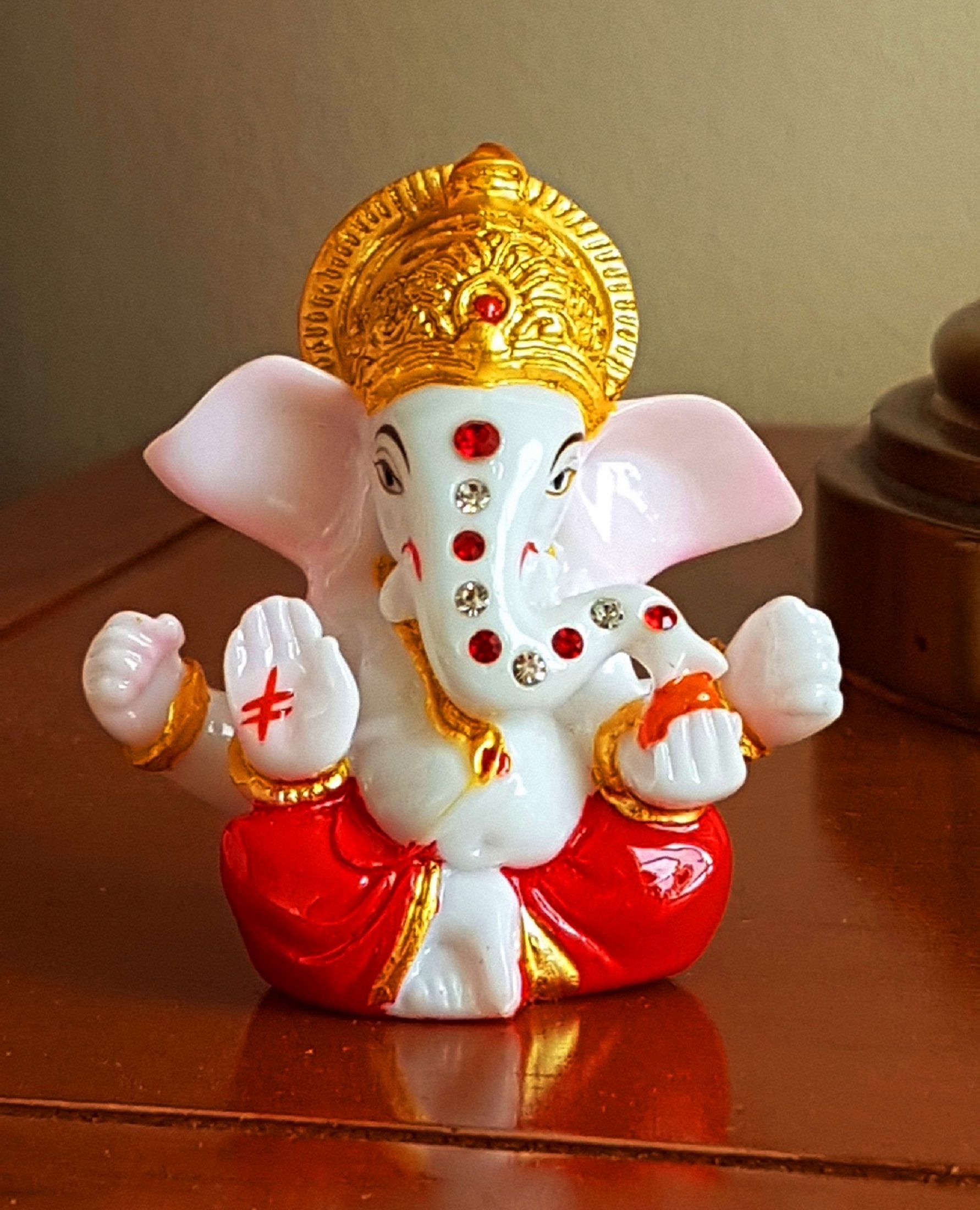 Beautiful Ganesh Idol for CAR Dashboard, Mandir & Return Gift #36616 ...