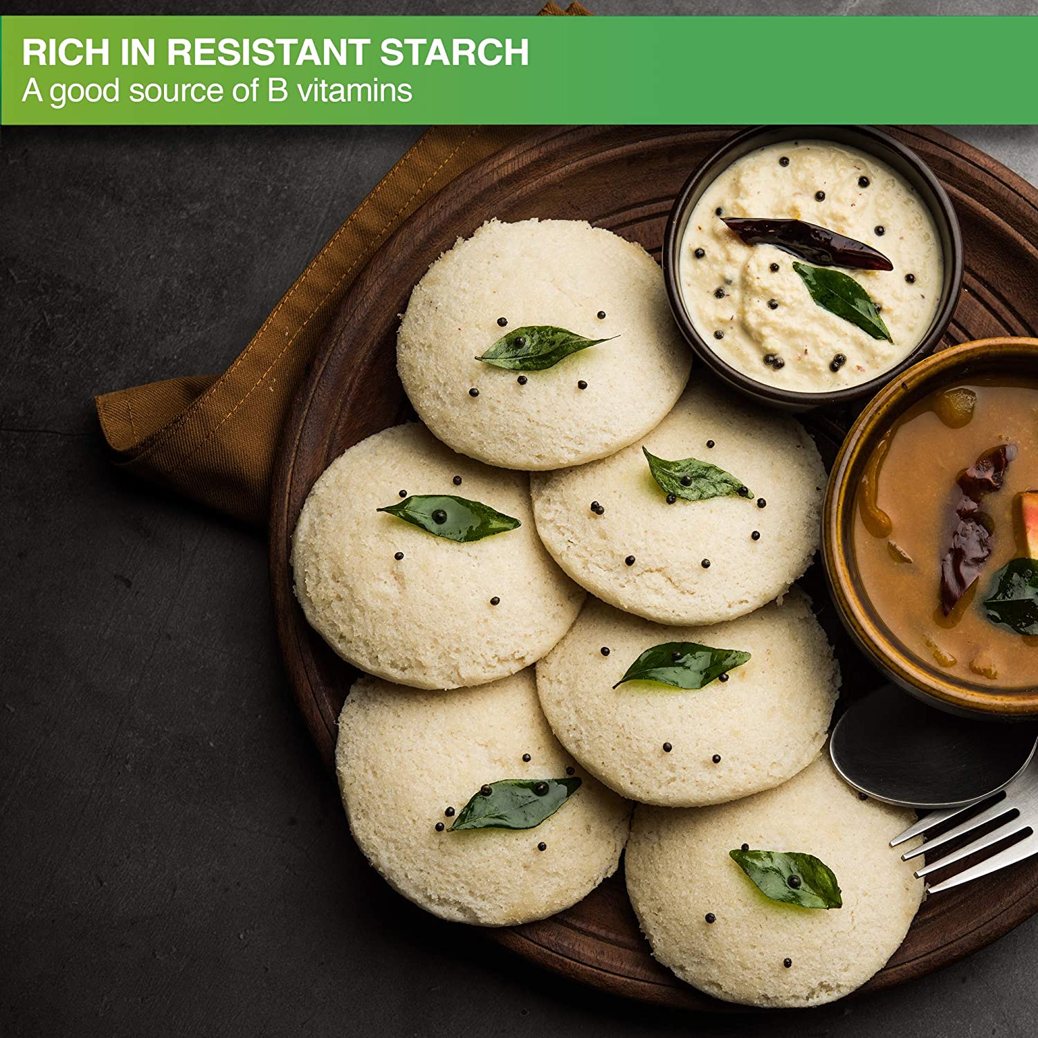 TAJ Gourmet Idly Rice, Idli Rice, Short Grain Rice, 10-Pounds #43774 ...