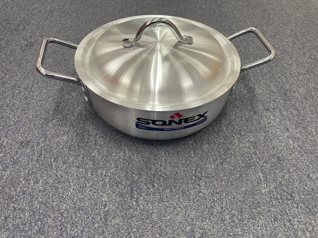 Sonex Fish Pot w/ Lid: Aluminum Cooking Pot 3.5 to 14 Liters - Select ...