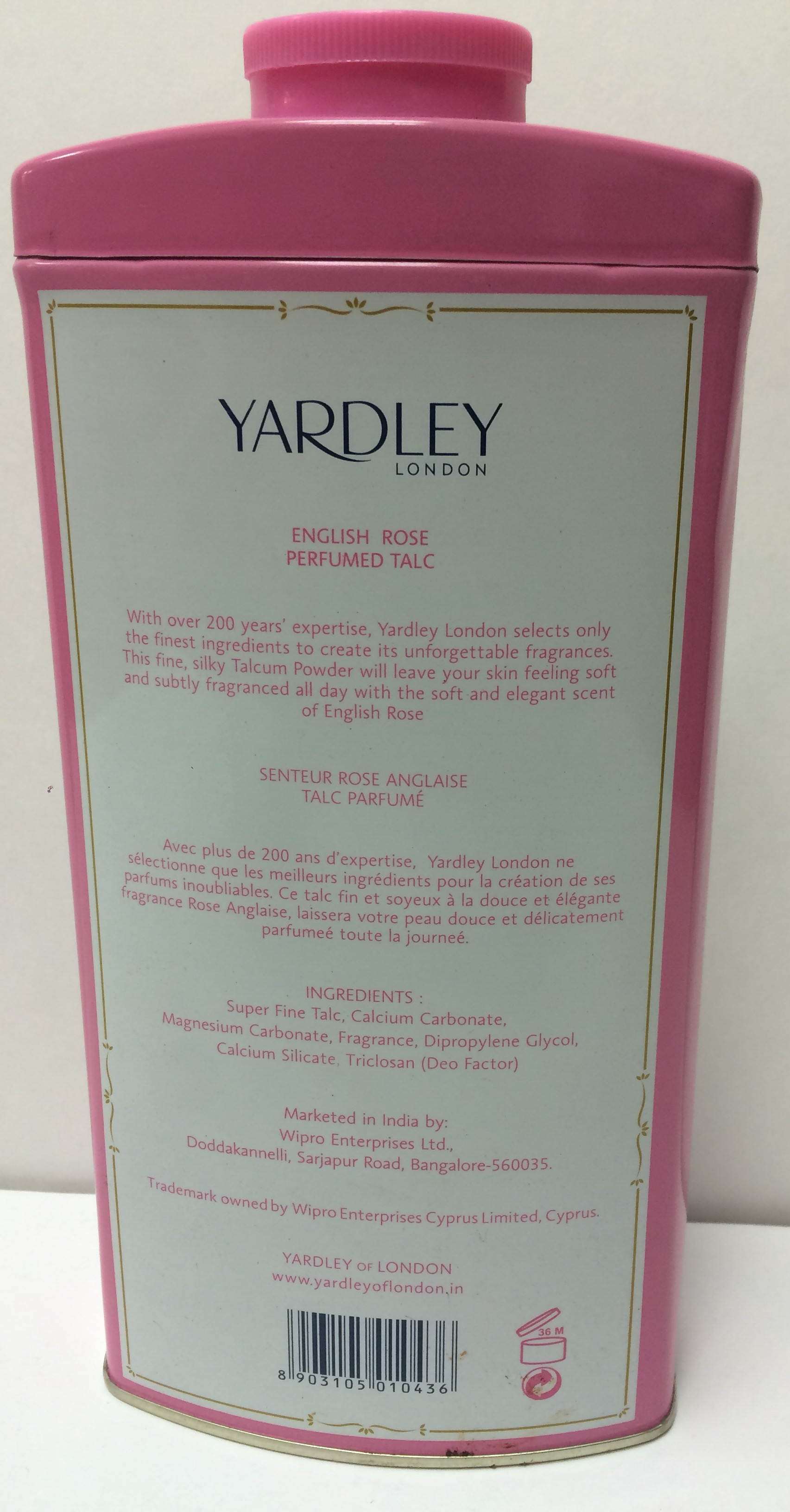 Yardley Pink Roses Talc Powder, YARDLEY PINK ROSES TALC POWDER #25485 ...