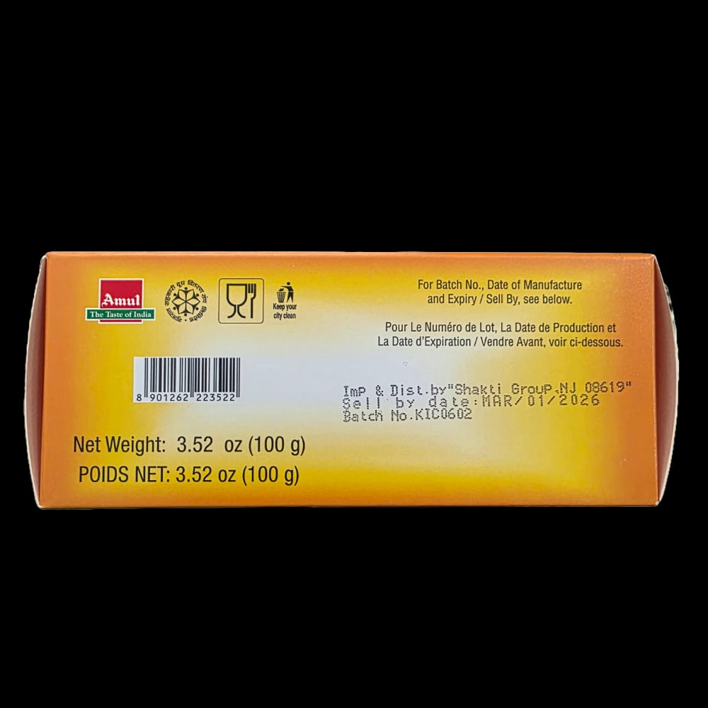 Amul Butter Cookies - 100g (Pack of 3) | Rich Buttery Flavor | Crispy ...