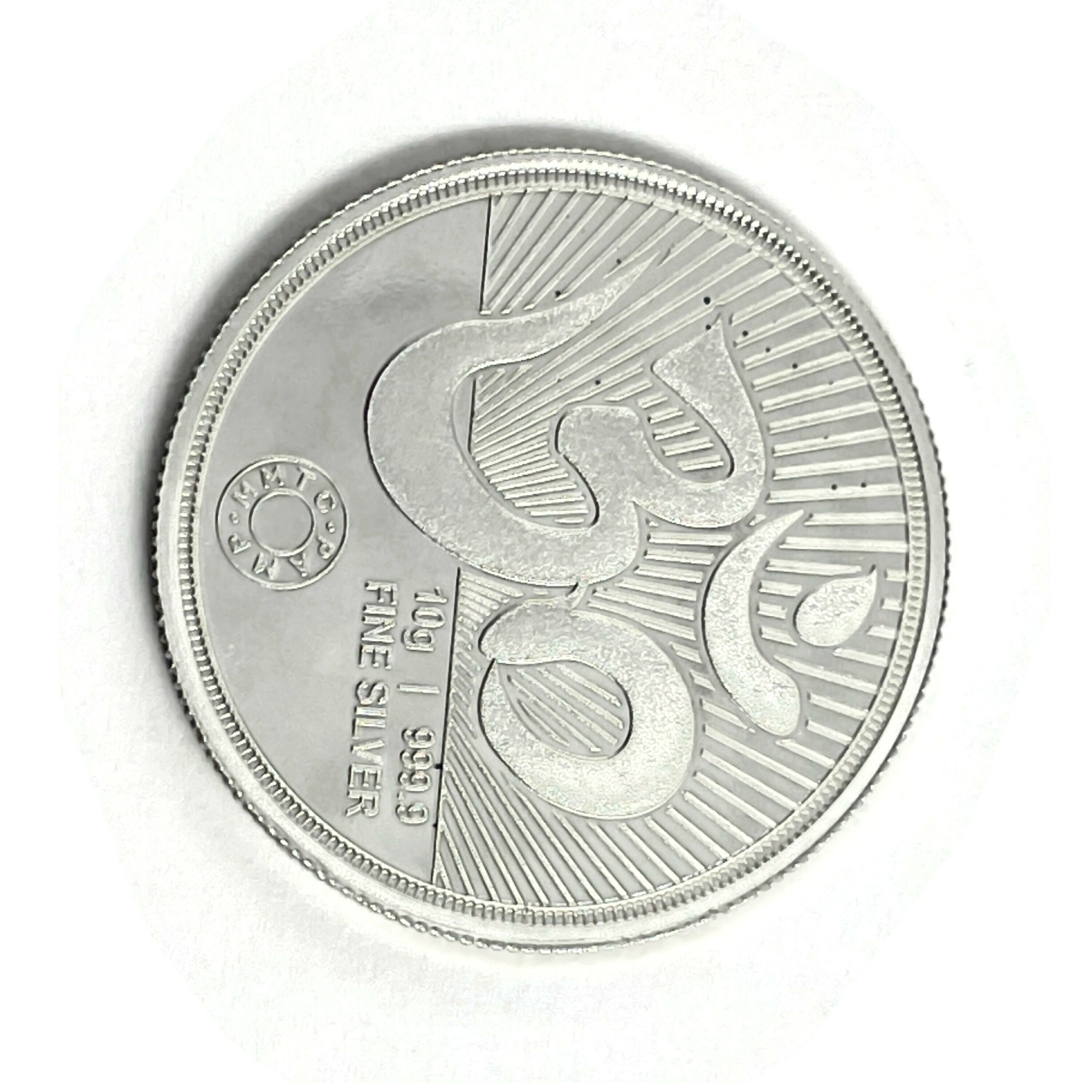 Ganesha Lakshmi Pure Silver (999) 1 Pc / 10g MMTC Coin for Gift Puja ...