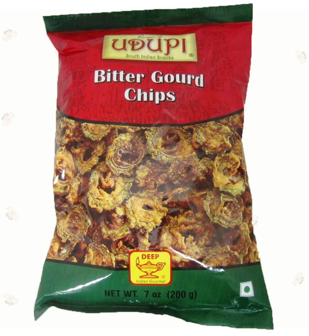 Deep Udupi- Bitter Gourd Chips 200 gms #46878 | DesiClik.com, USA