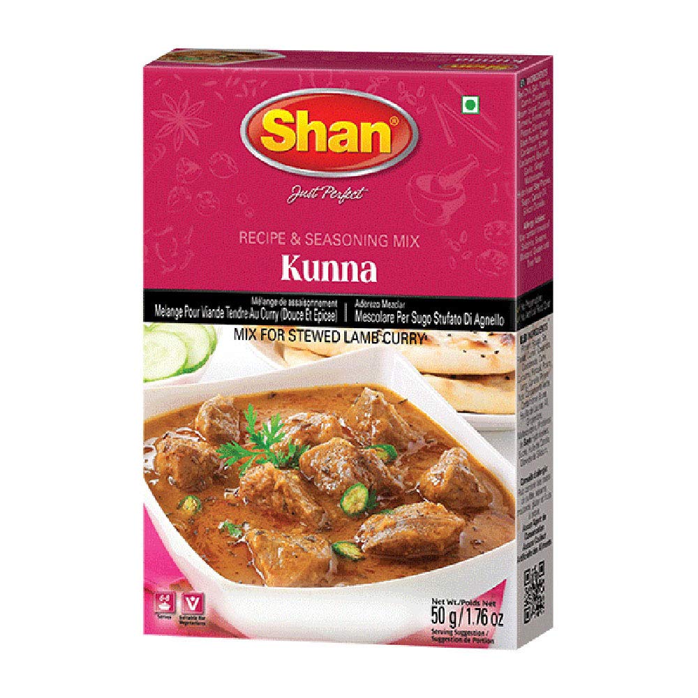 Shan Seasoning Mix - Kunna 50 gms #45675 | DesiClik.com, USA