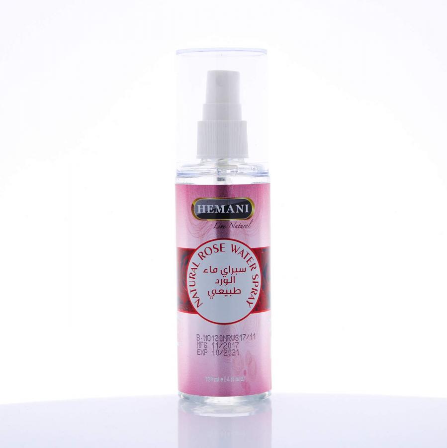 Hemani 100 Natural Rose Water Spray 120ml 51346 Buy Online