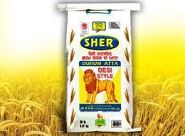 Sher Durum Atta Desi Style 20lb. #58185 | DesiClik.com, USA