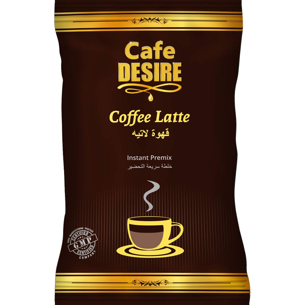 Cafe Desire Coffee Latte Instant Premix 1kg #49211 | DesiClik.com, USA