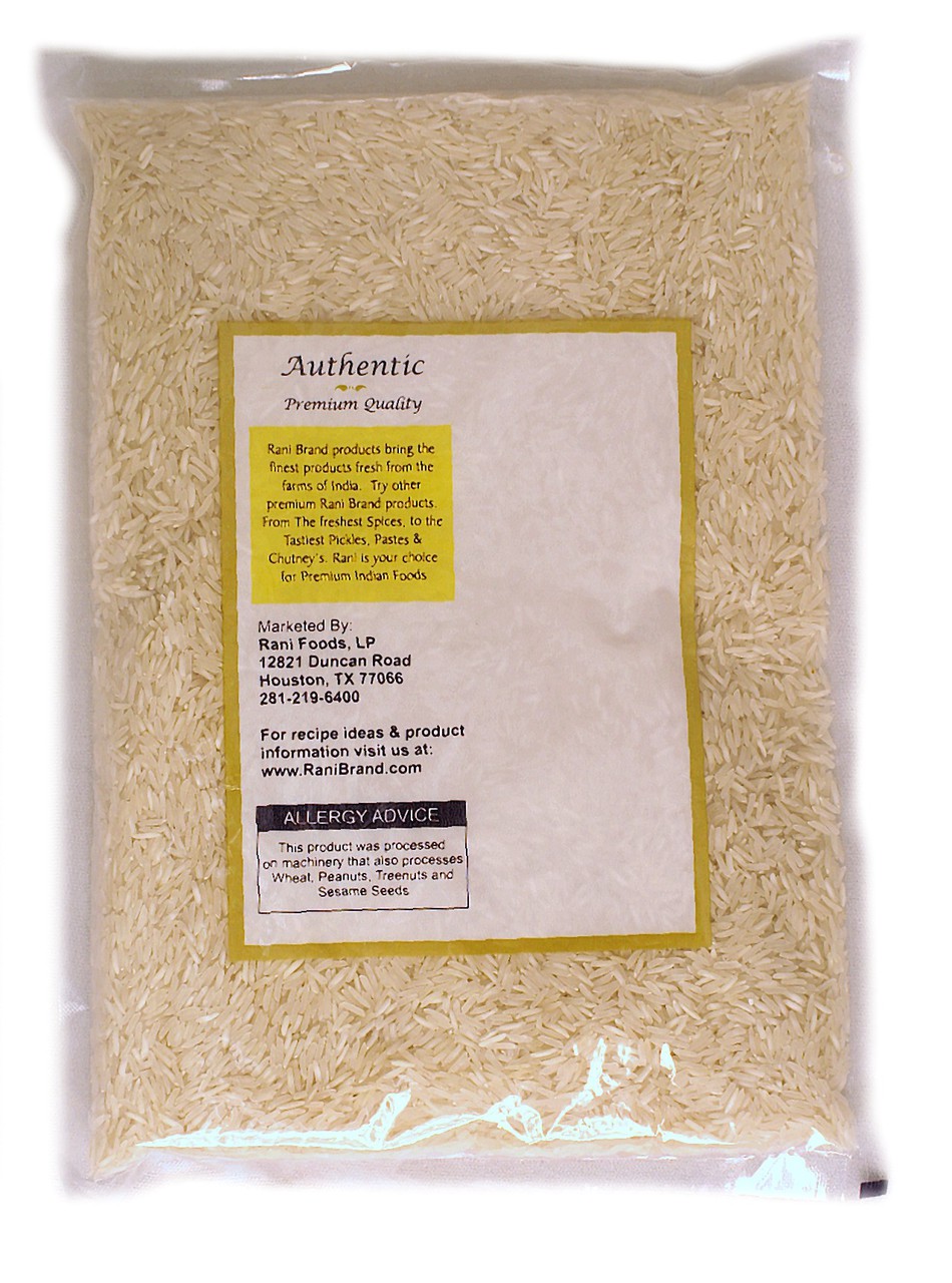 Rani Basmati Rice Poly 2Lb #40136 | DesiClik.com, USA