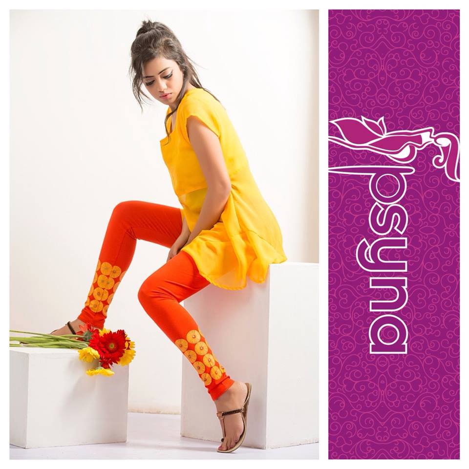 Bright Color Cotton Printed Leggings, CHURIDAR PANT #25564 | DesiClik ...