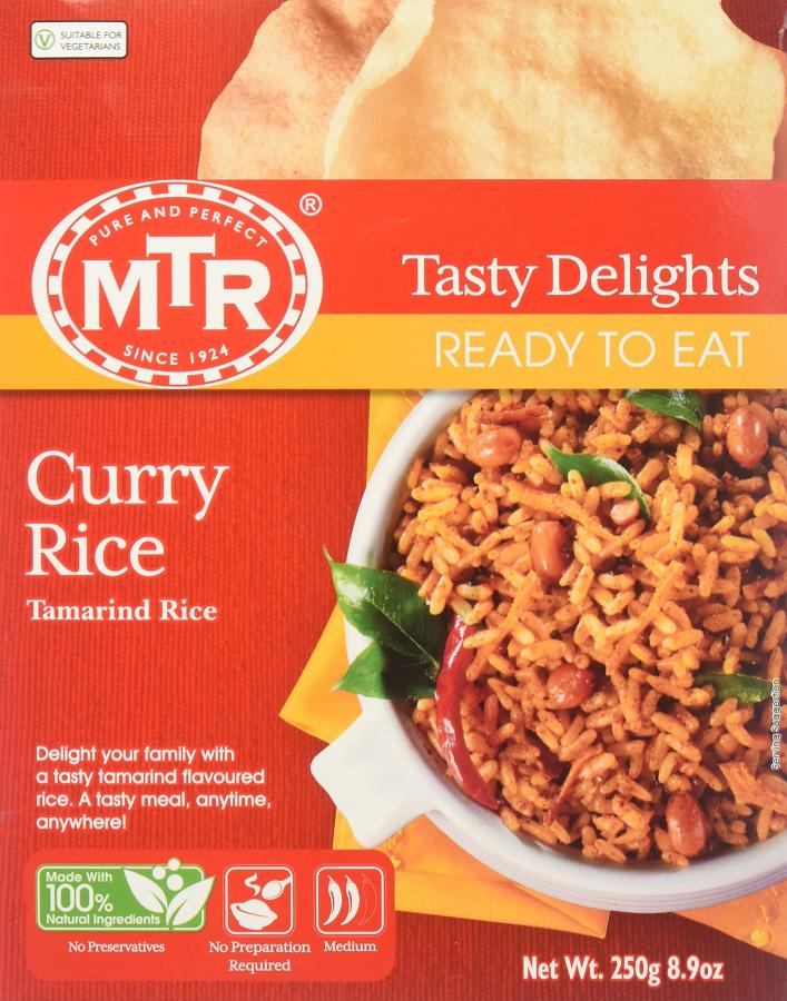 MTR Ready To Eat Curry Rice 250 gms #46269 | DesiClik.com, USA