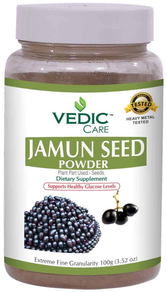 Vedic Jamun Seed Powder #55575 | DesiClik.com, USA