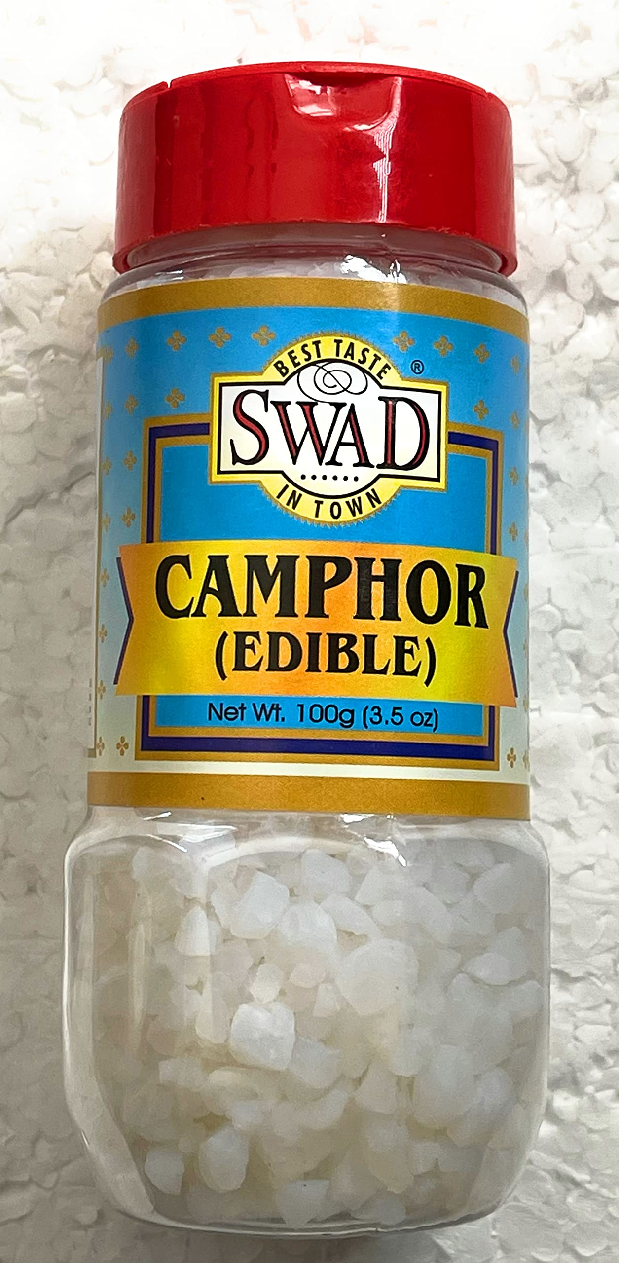Swad Edible Camphor 100 gm #58491 | Buy Online @ DesiClik.com, USA