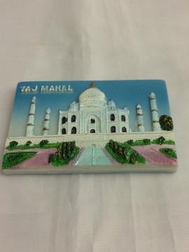 Taj Mahal Rectangle Fridge Magnet, HOME DECOR #17257 | DesiClik.com, USA