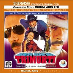 Trimurti - DVD, HINDI MOVIE DVD #17834 | DesiClik.com, USA