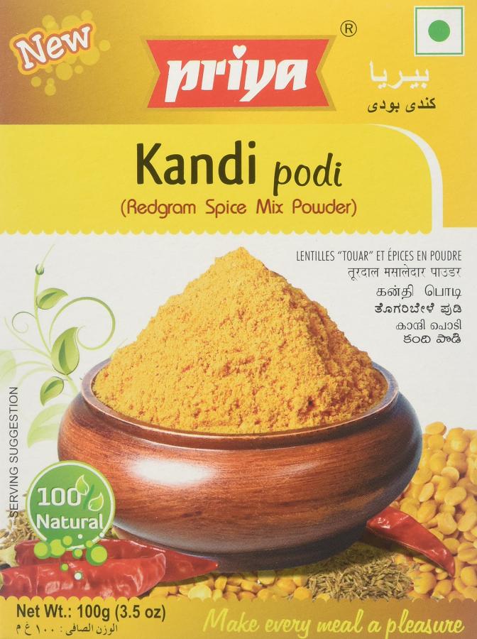 Priya Kandi Podi 100 gms #47359 | DesiClik.com, USA