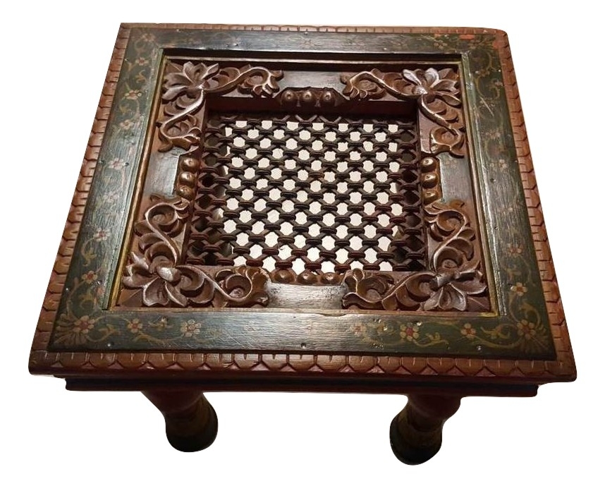 Traditional Design Handmade Coffee Table - 2', INDIAN CARVED FURNITURE ...