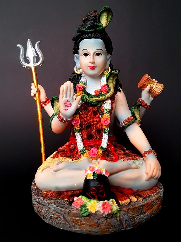 7" Lord Shiva Statue/idol for Home Temple/Mandir,Prayer Room,Decor ...