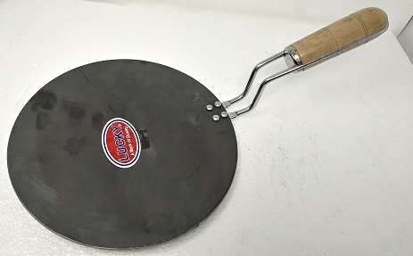 Tabakh Concave Iron Tawa Griddle #39529 | DesiClik.com, USA