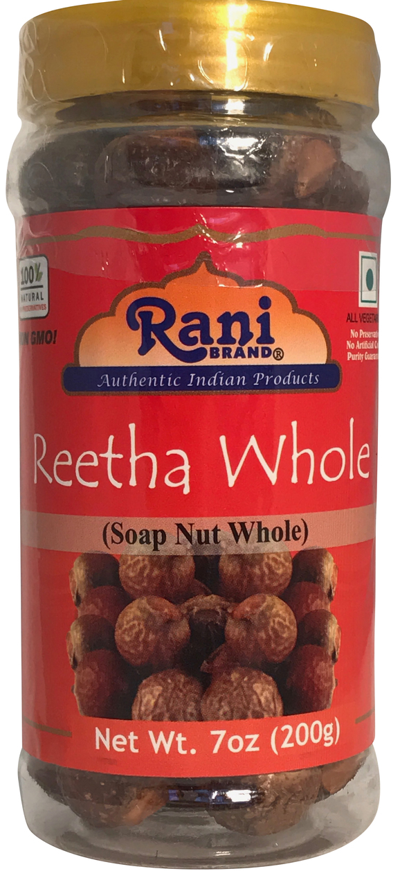 Rani Reetha Whole 7 oz (200G) #40670 | DesiClik.com, USA