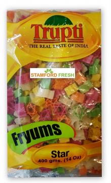 Fryums Star Color 14oz (2 Pack) #26831 | DesiClik.com, USA