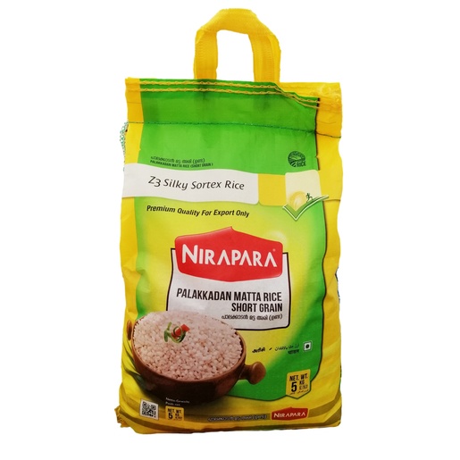 Nirapara Silky Sortex Rice 20 lbs #49561 | DesiClik.com, USA