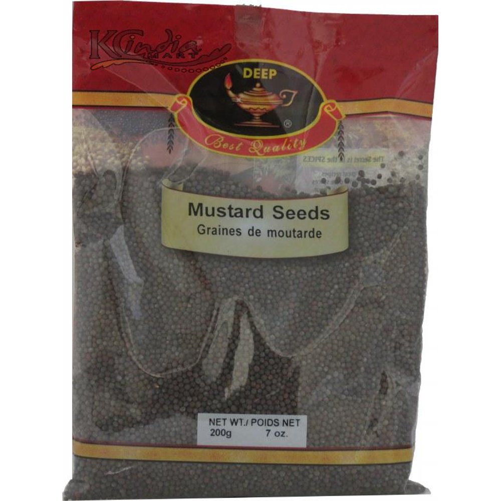 Deep Mustard Seeds 200 gms #55461 | DesiClik.com, USA