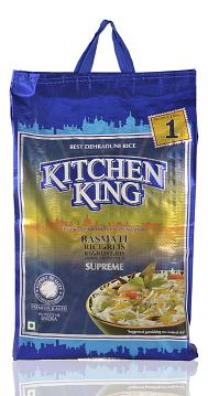 Kitchen King Basmati Rice 10 Lb #32615 | DesiClik.com, USA