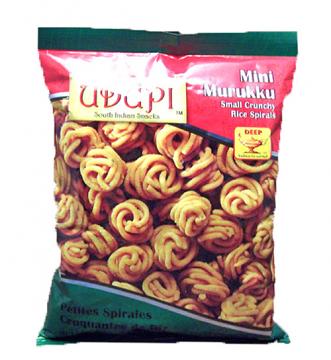 Udupi Mini Murukku 200 G #33002 | DesiClik.com, USA