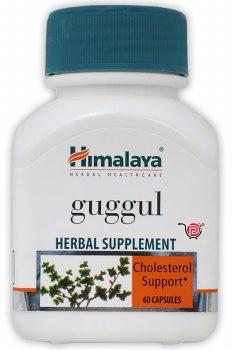 Himalaya Guggul Cholesterol Support - 60 Vegetarian Caps #34898 | Buy ...