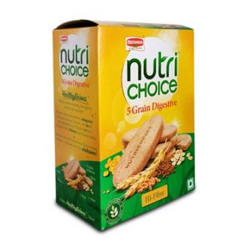 Britannia NutriChoice 5 Grain Digestive 250 gm #37465 | Buy Biscuits ...