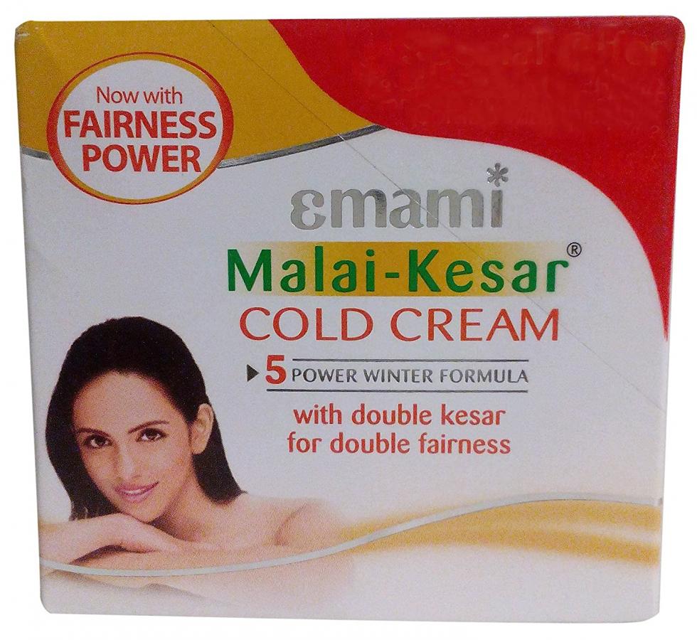 Emami Cold Cream Malai Kesar , Winter Formula 60 ml #49665 | DesiClik ...