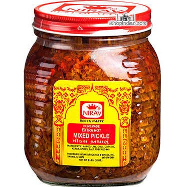 Nirav Extra Hot Mixed Pickle 2 lbs #50728 | DesiClik.com, USA